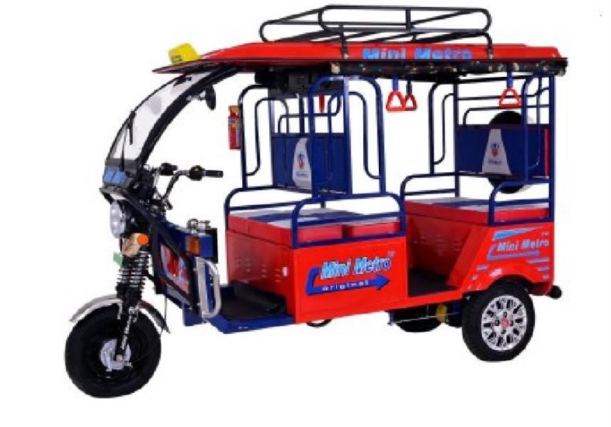 Mini Metro M1 MS E Rickshaw 3 Wheeler auto rickshaw features ...