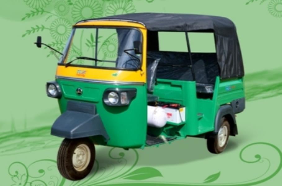 3 Wheeler Teja CNG auto rickshaw mileage | TrucksBuses.com