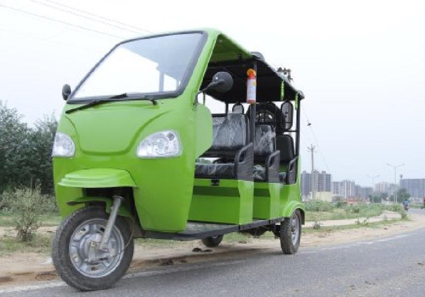 3 Wheeler SN Solar Auto E Rickshaw auto rickshaw mileage | TrucksBuses.com