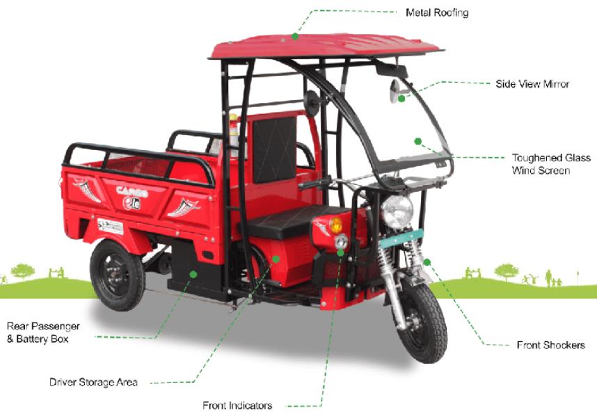 ELE E Loader 3 Wheeler Price, Specs, Mileage & Images | TrucksBuses