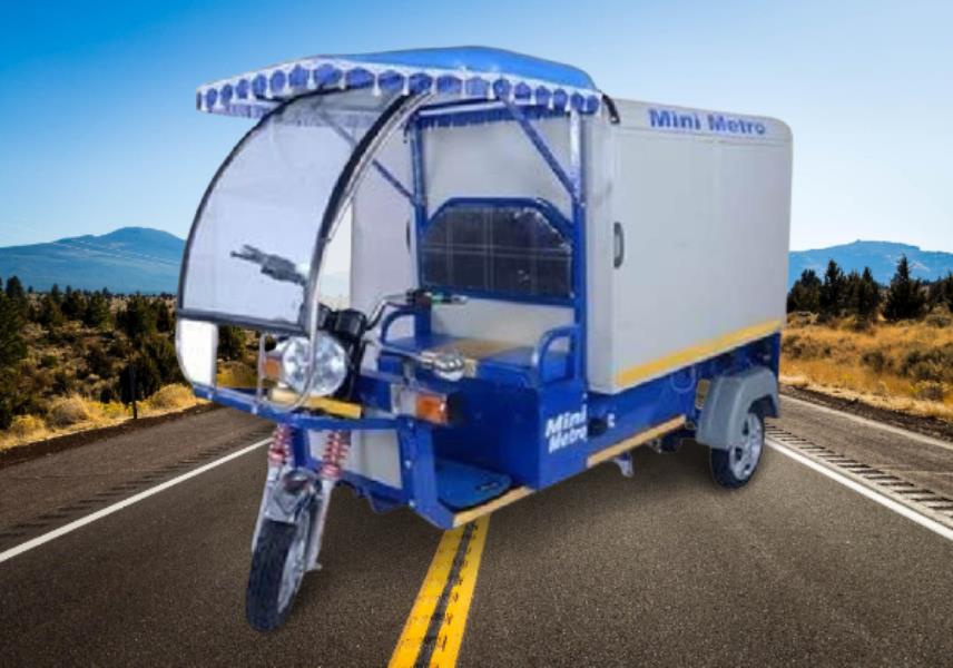Mini Metro Cover body electric loader 3 Wheeler Price, Specs, Mileage ...