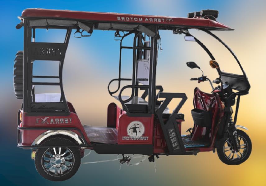 Terra X1 E Rickshaw 3 Wheeler auto rickshaw pictures, photos ...