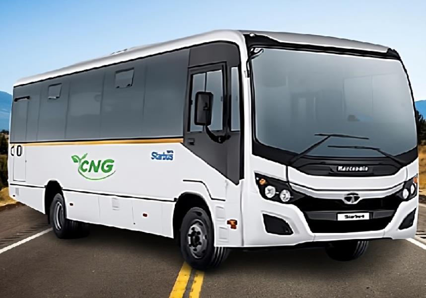 Tata Ultra Prime LPO 11.6/54 CNG: 44 Seater bus videos | TrucksBuses.com