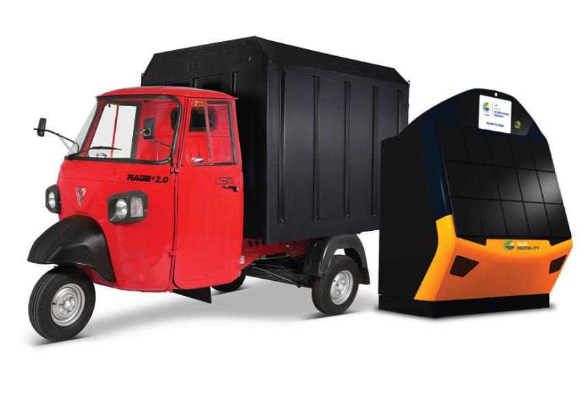 Omega Seiki Rage Swap 3 Wheeler pictures, photos | TrucksBuses.com