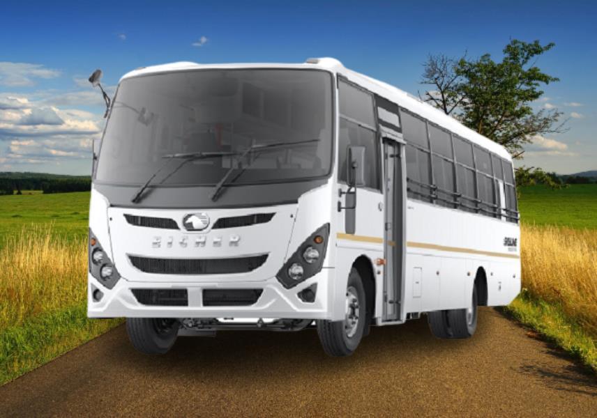 Eicher Skyline Pro 3008H: Staff 36 Seater Bus Price, Specs, Mileage ...
