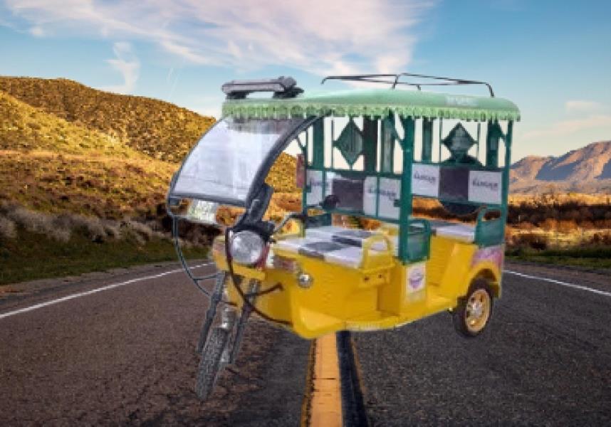 Atut Sangam E Rickshaw 3 Wheeler auto rickshaw features | TrucksBuses.com