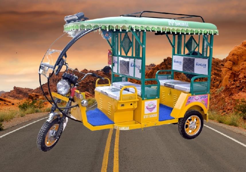 Atut Sangam Galaxy Deluxe 3 Wheeler auto rickshaw pictures, photos ...
