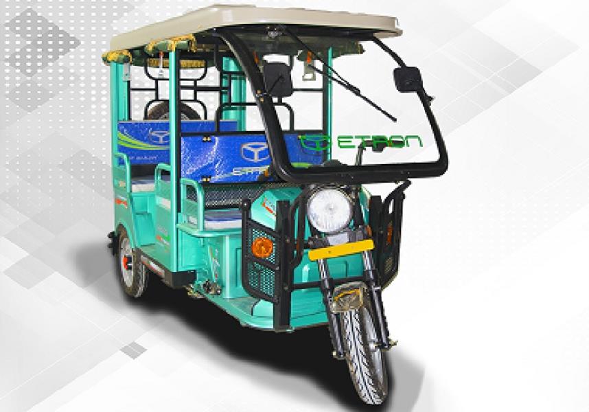 Etron Smartv 3 Wheeler auto rickshaw pictures, photos | TrucksBuses.com