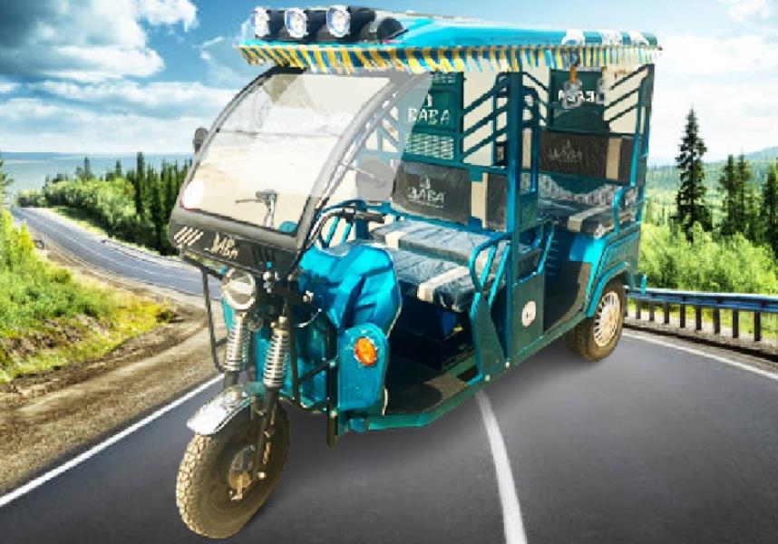 Baba Steel 3 Wheeler auto rickshaw pictures, photos | TrucksBuses.com