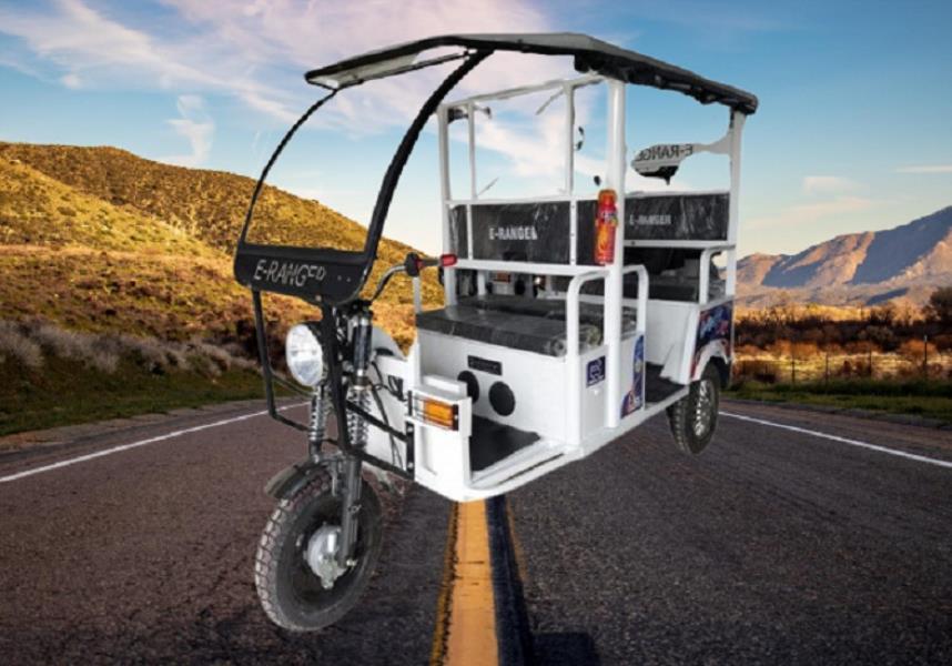 E-Ranger STANDARD 3 Wheeler auto rickshaw features | TrucksBuses.com