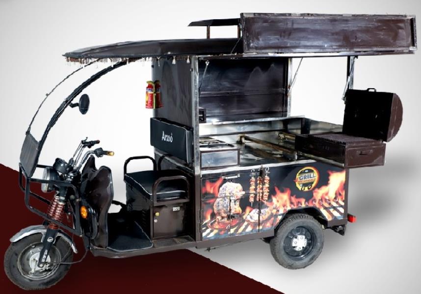 Arzoo E-Food Cart 3 Wheeler pictures, photos | TrucksBuses.com
