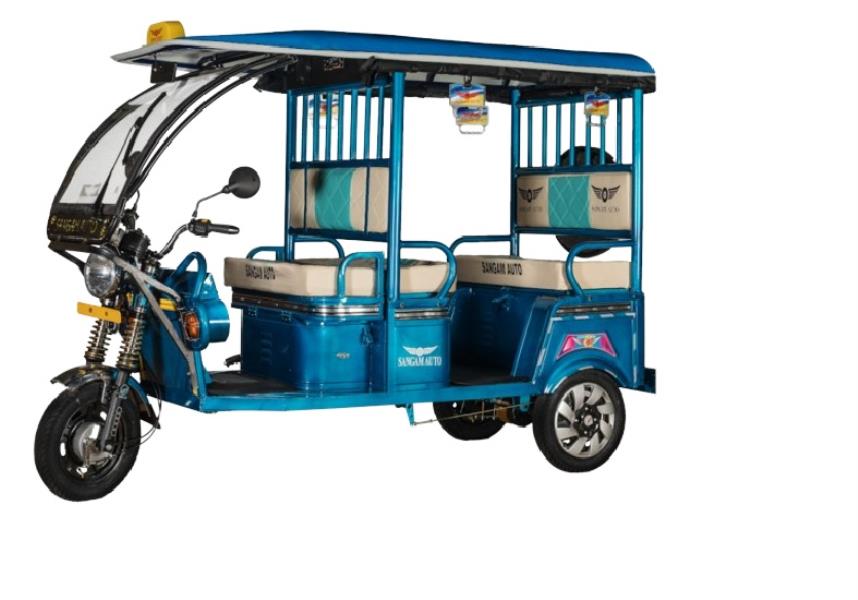 Top Team Machines Sangam 3 Wheeler auto rickshaw features | TrucksBuses.com