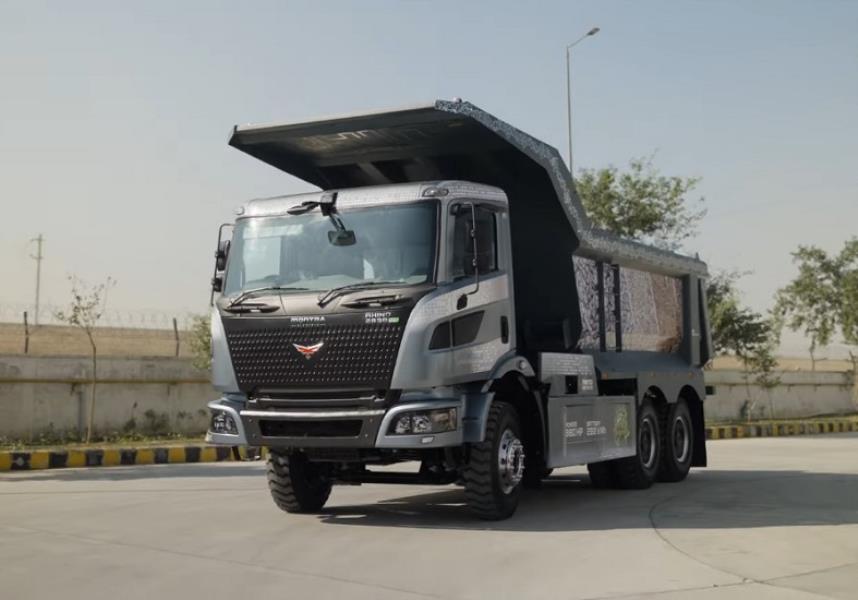 IPL Rhino 2838 EV Rock tipper features | TrucksBuses.com