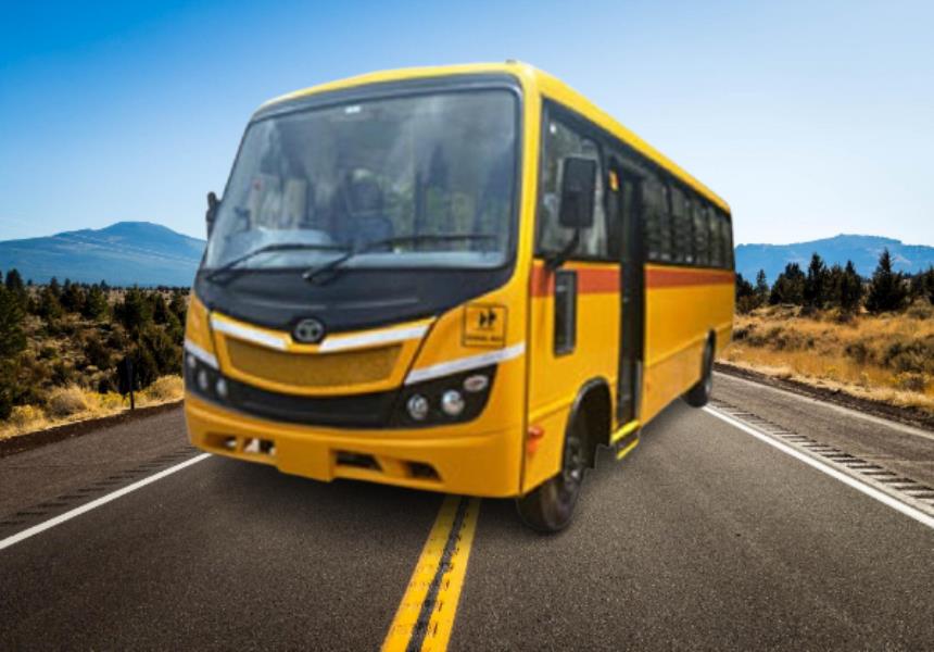 Tata LP 709 : Cityride Skool 36 / 40 Seater Bus Price, Specs, Mileage ...