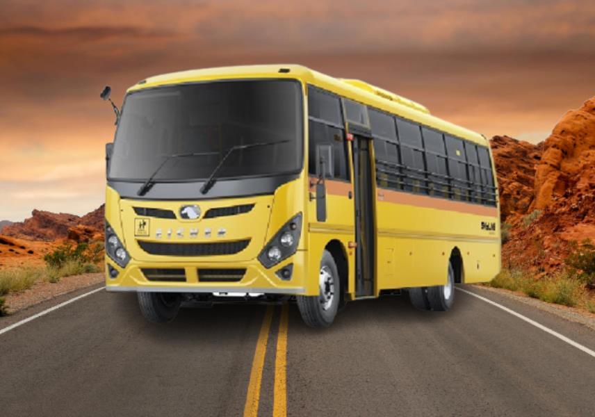 Eicher 2075H : Skyline School 34 / 42 Seater bus mileage | TrucksBuses.com