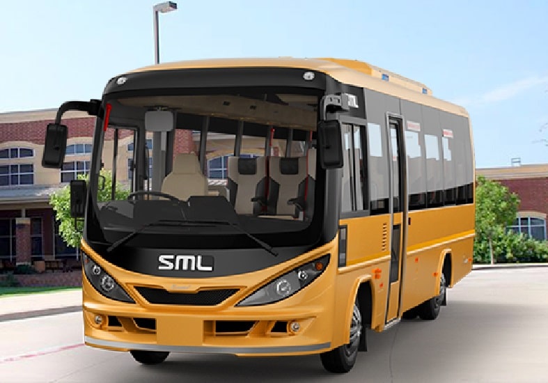 SML Isuzu Executive LX School 4240: 28 / 30 / 40 / 42 Seater BS6 Bus ...