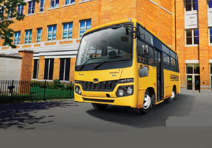 Mahindra Cruzio School 3100: 22 / 25 Seater Bus Price, Specifications ...