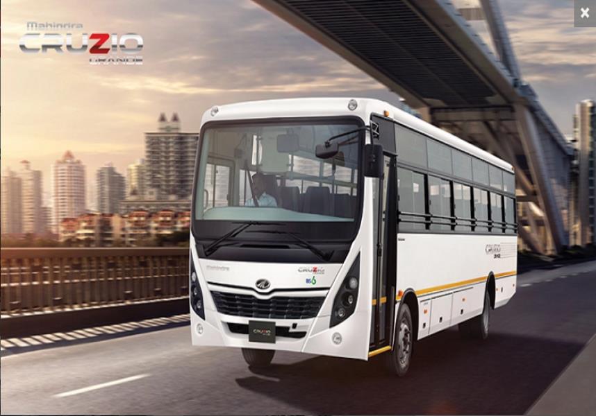 Mahindra Cruzio 42 Seater Bus Price, Specs, Mileage & Images ...