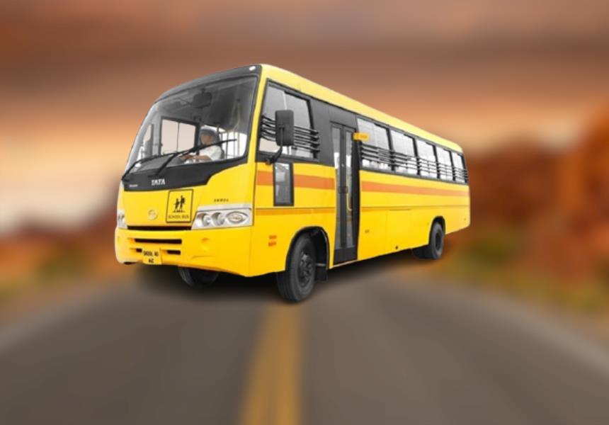 Tata LP 909 CNG : Starbus Skool 40 / 50 Seater Bus Price, Specs ...