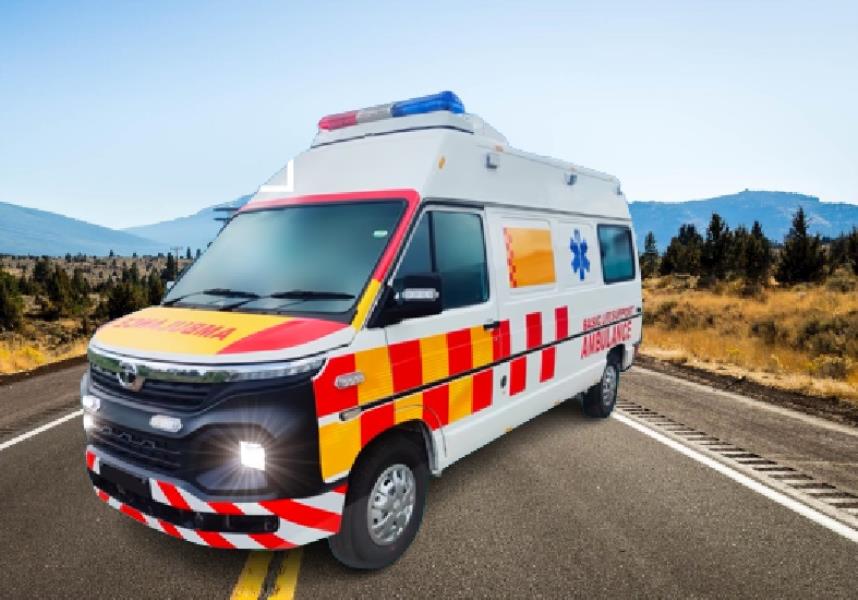 Tata Winger Ambulance Non-AC 3200 Price, Specifications, Mileage ...
