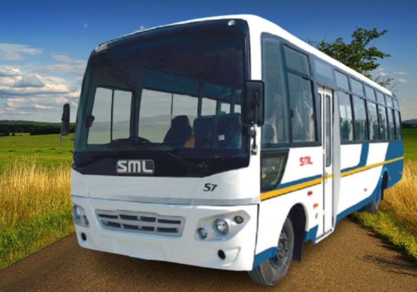 SML Isuzu S7 CNG : 30 Seater Bus Price, On Road SML Isuzu Bus Price ...
