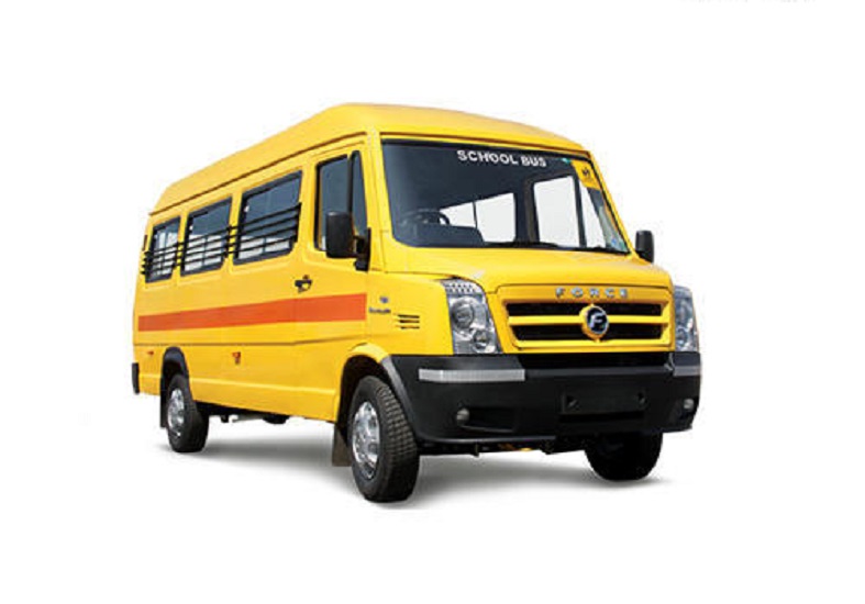 Force Traveller 4020: School 19 / 20 Seater Price, Specs, Mileage ...