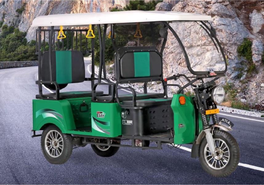 3 Wheeler Atul Auto Elite Paxx E-Rickshaw Li-Ion battery auto rickshaw ...