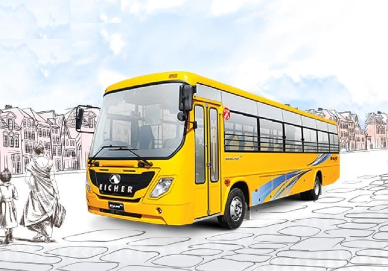 Eicher Skyline Pro 3009L: School 62 Seater Bus Price, Specs, Mileage ...