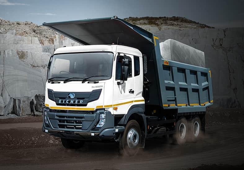 Eicher Pro 8028 XM BS6 tipper features | TrucksBuses.com