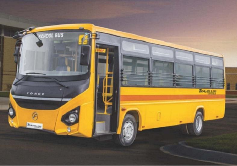 Force Traveller Monobus Scholar 5200 : 60 Seater bus pictures, photos ...