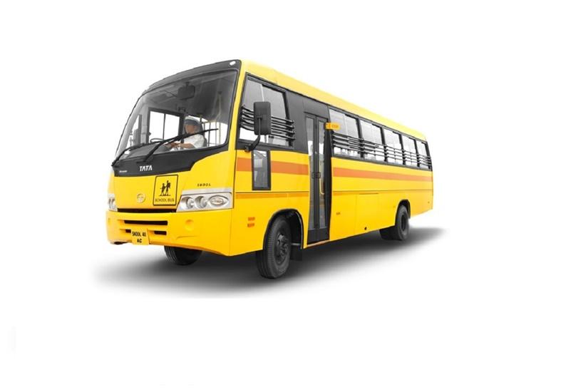 Tata LP 909 : Starbus Skool 40 / 50 Seater Bus Price, Specs, Mileage ...