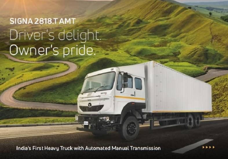 Tata Signa 2818.T AMT Price, Specifications, Mileage & Images ...